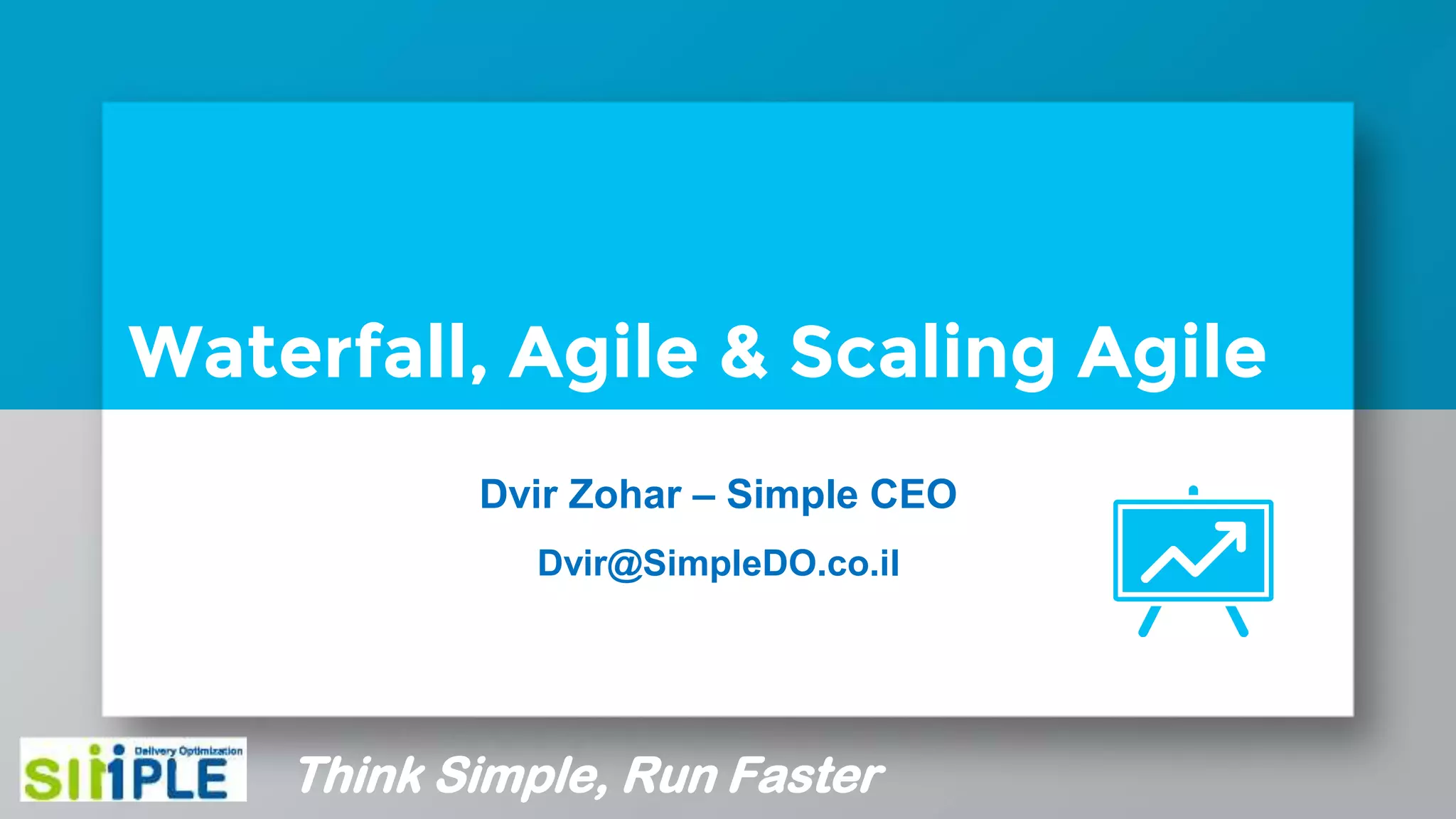 Agile vs. waterfall simple 2017 | PPTX | Computer Software and Applications | Computing