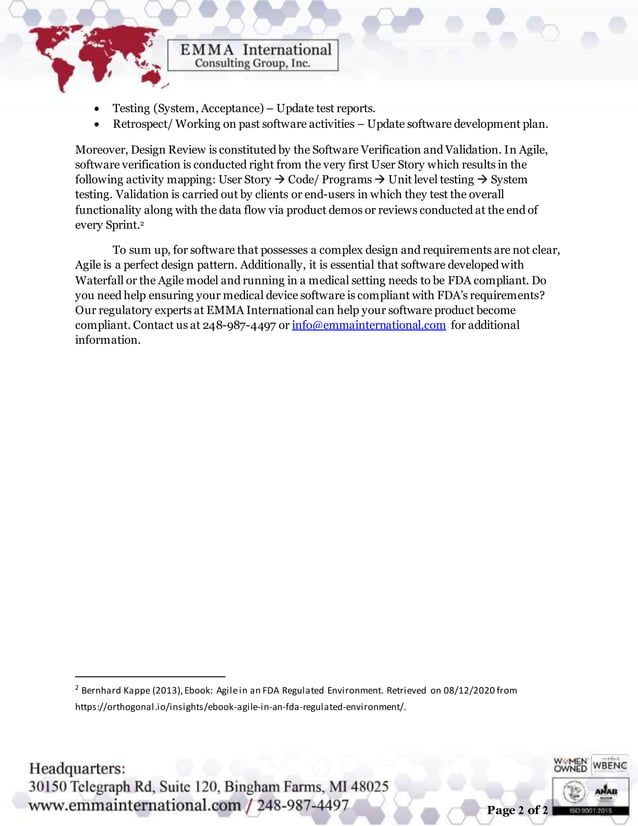 Agile vs. Waterfall Model | PDF