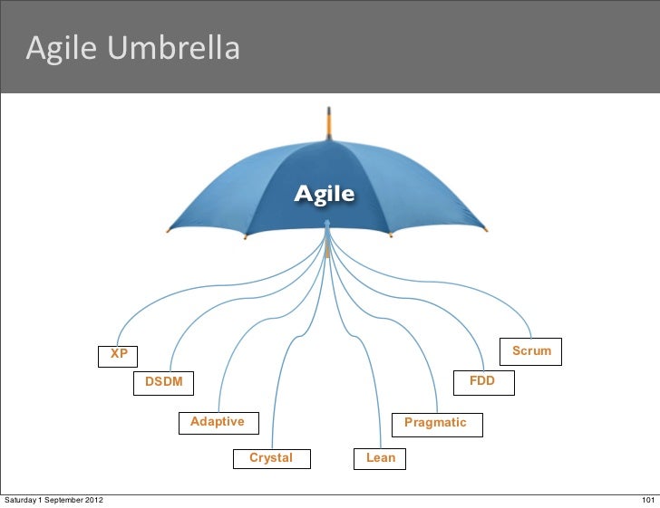 Agile Umbrella Agile XP Scrum