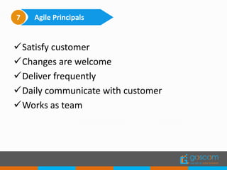 Agile web application development YII Framework | PPT