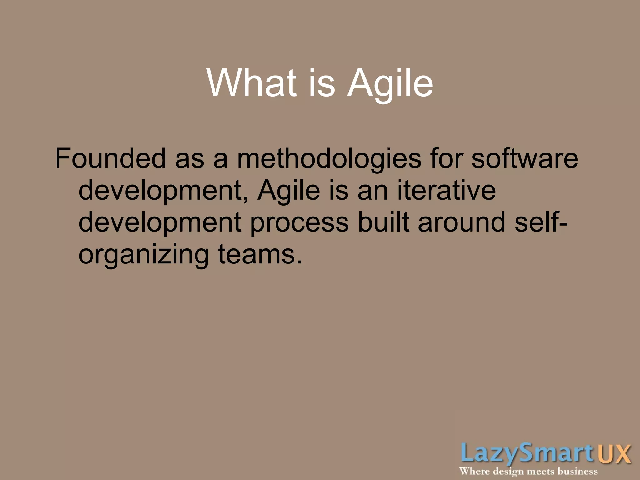 Agile and Web Development | PPT