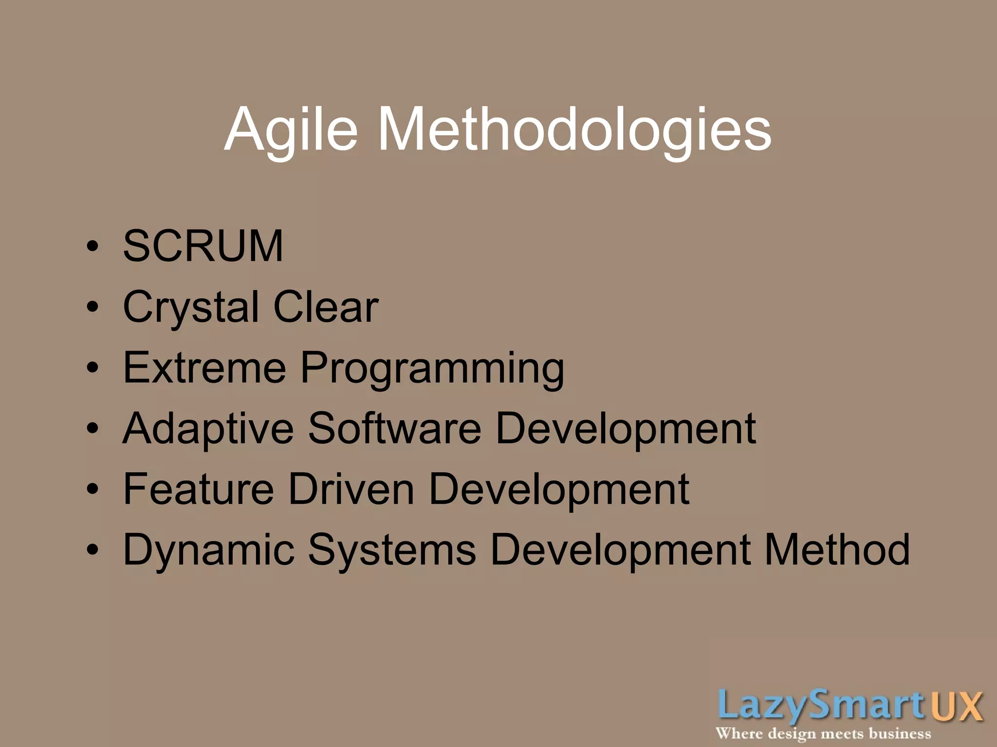 Agile and Web Development | PPT