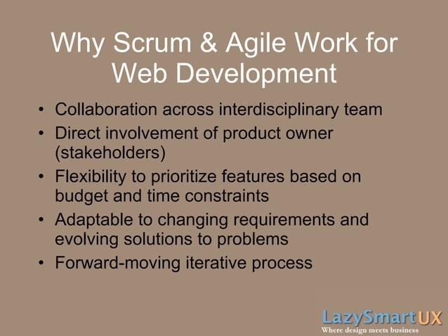 Agile and Web Development | PPT