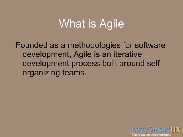 Agile And Web Development Ppt