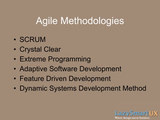 Agile and Web Development | PPT