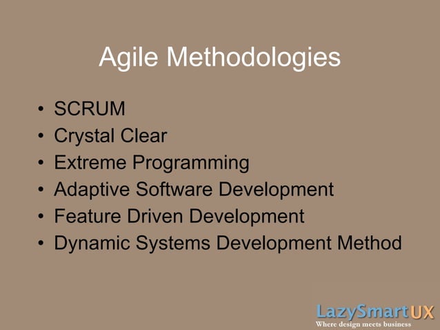 Agile and Web Development | PPT