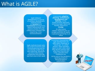 Agile with process 3 best for all types of | PPT