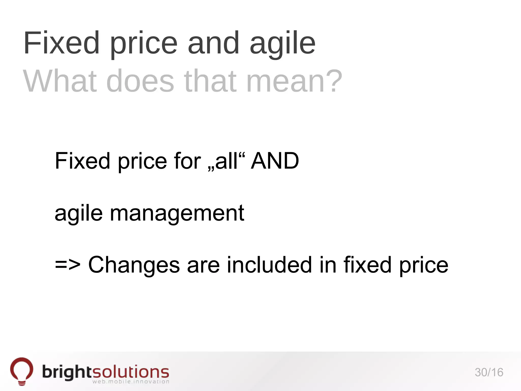 Agile and fixed price Drupal projects | PPT