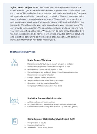 Agilis Clinical Project Brochure | PDF