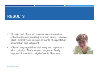 Clean Language For Agile Practitioners | PPT