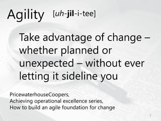 Change Agility - What is it | PPTX