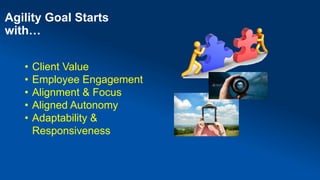 Agility beyond frameworks | PPT