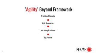 Agility beyond implementing agile frameworks | PPT