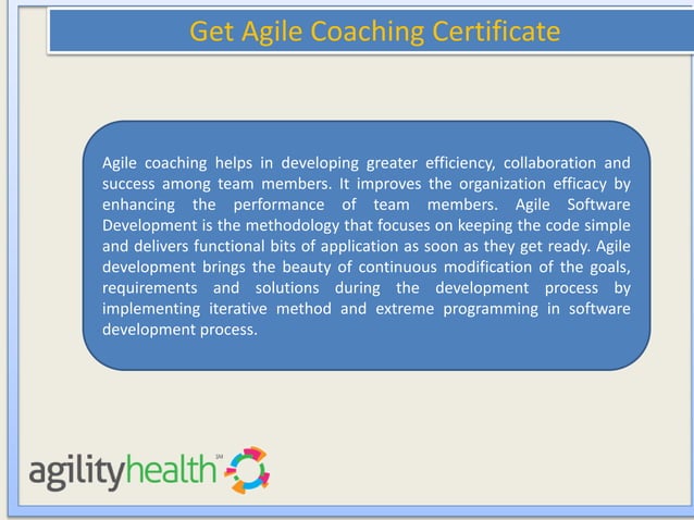 Agility health radar | PPT