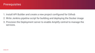 Agility in minutes with APIs and Microservices | PPT