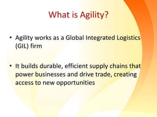 Agility Global Integrated Logistics