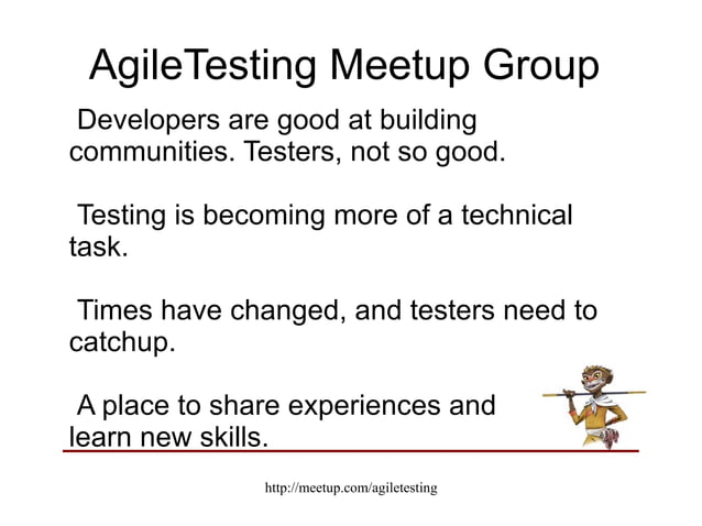 Agille Testing Meetup 1 | PPT