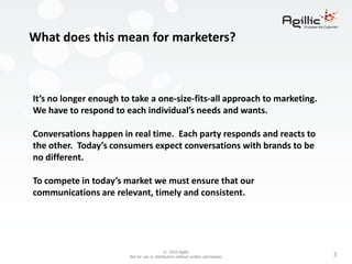 Agillic Integrated Multichannel Tfm&A Presentation | PPT