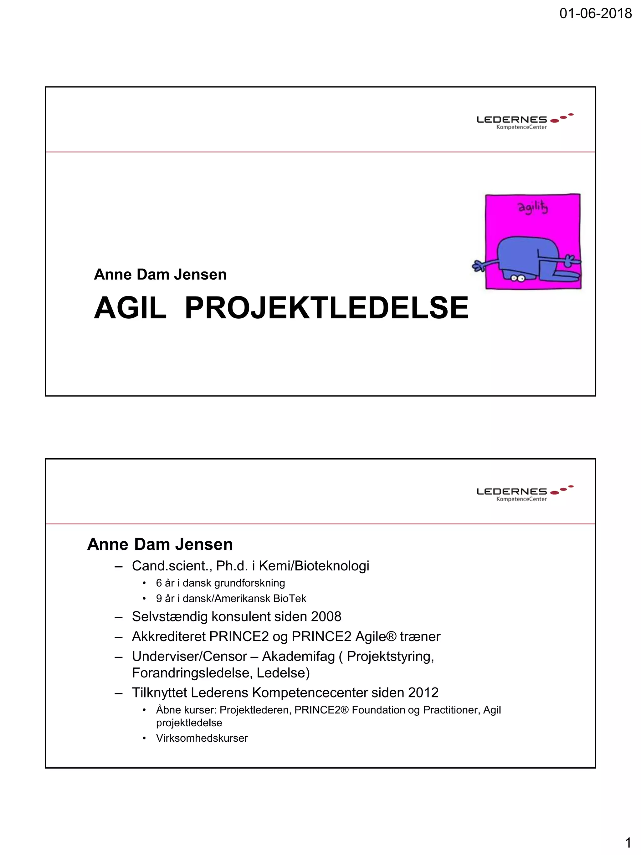 Agilprojektledelse 20180601 | PDF