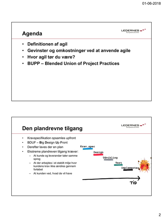 Agilprojektledelse 20180601 | PDF