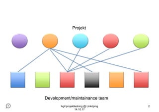 Projektledning i agila organisationer | PPTX