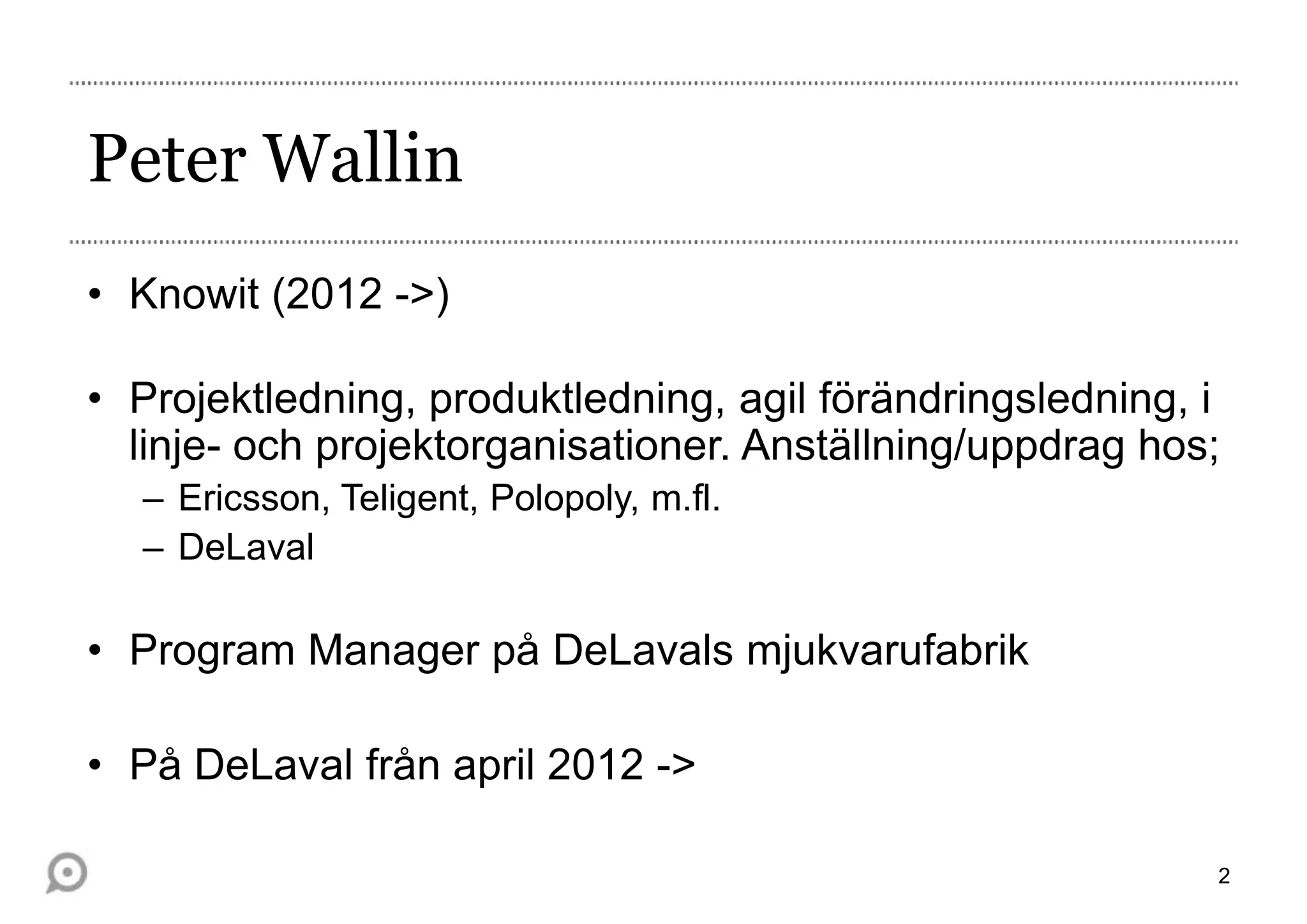 Agil projektledning de laval | PPTX | Business | Business and Finance