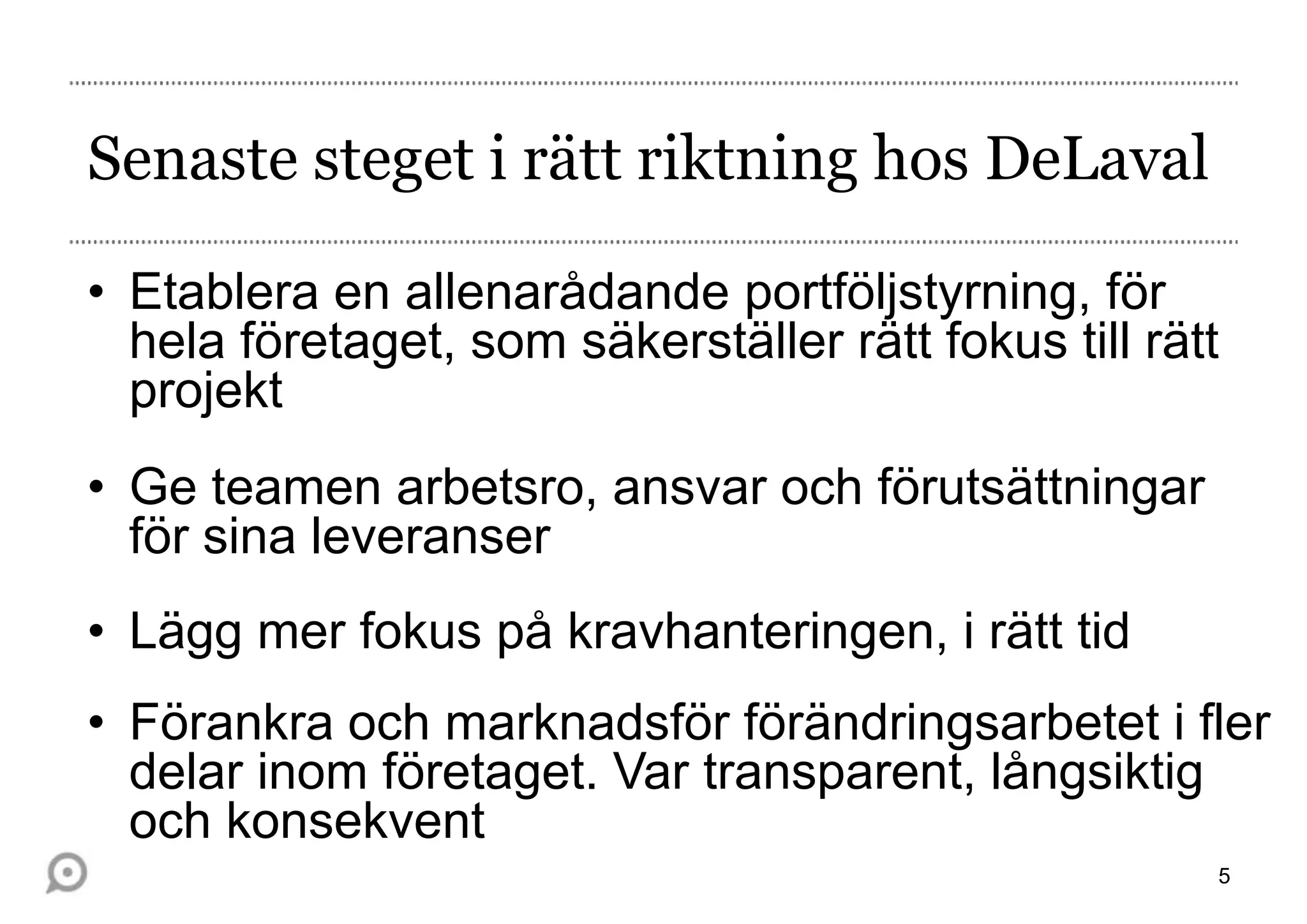Agil projektledning de laval | PPT