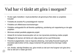 Agil projektledning de laval | PPTX