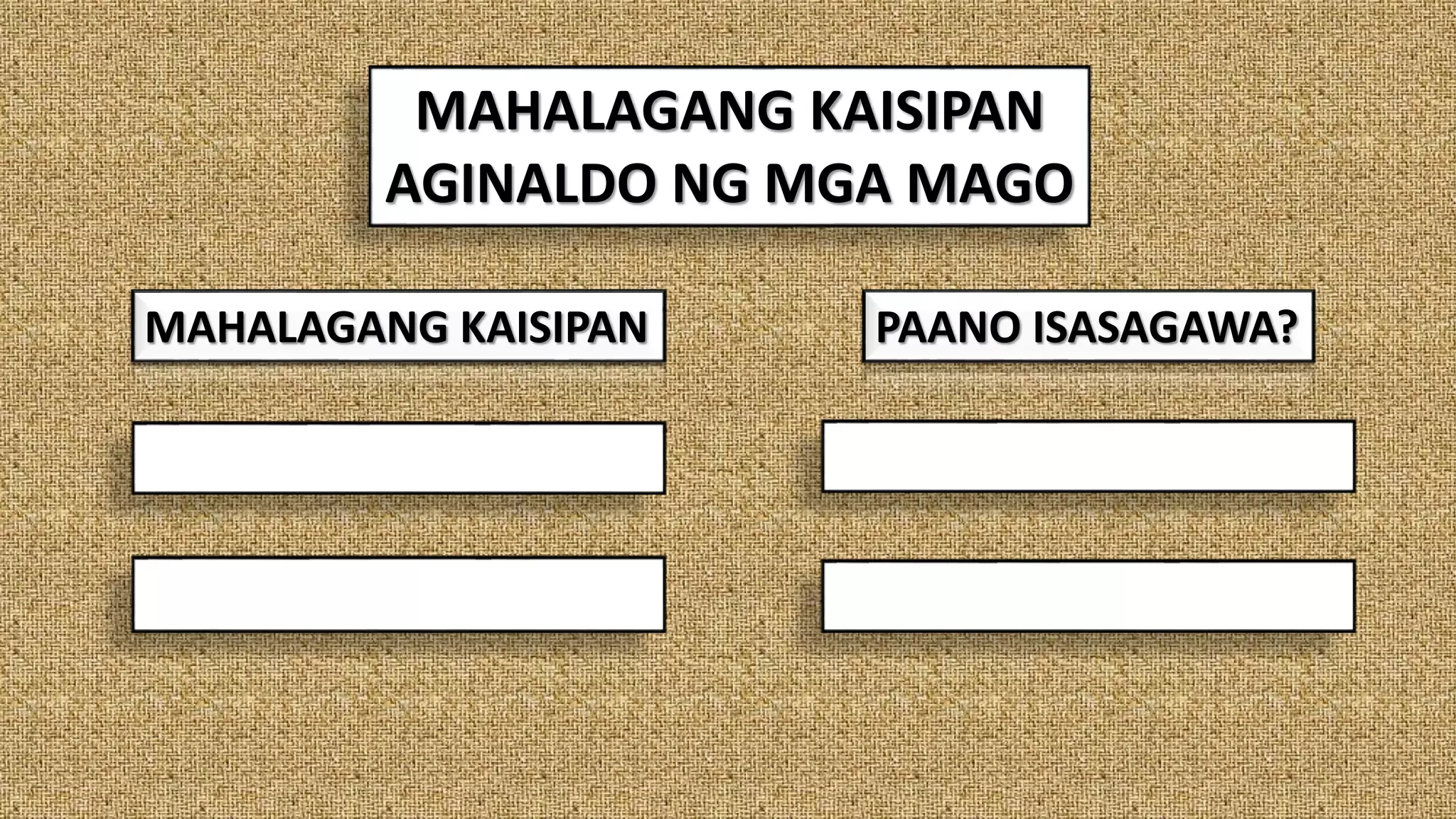 Aginaldo ng mga Mago | PPTX