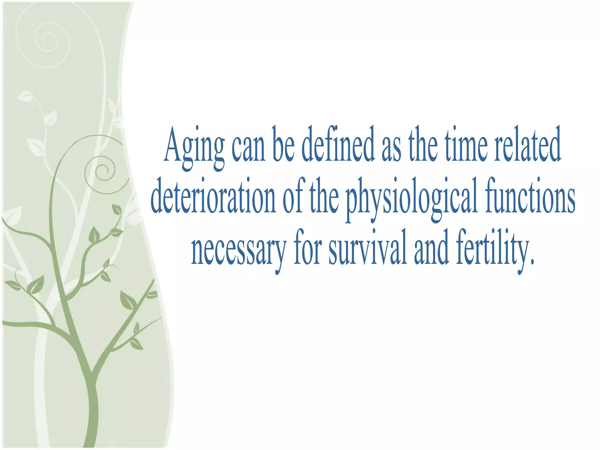 Aging | PPT