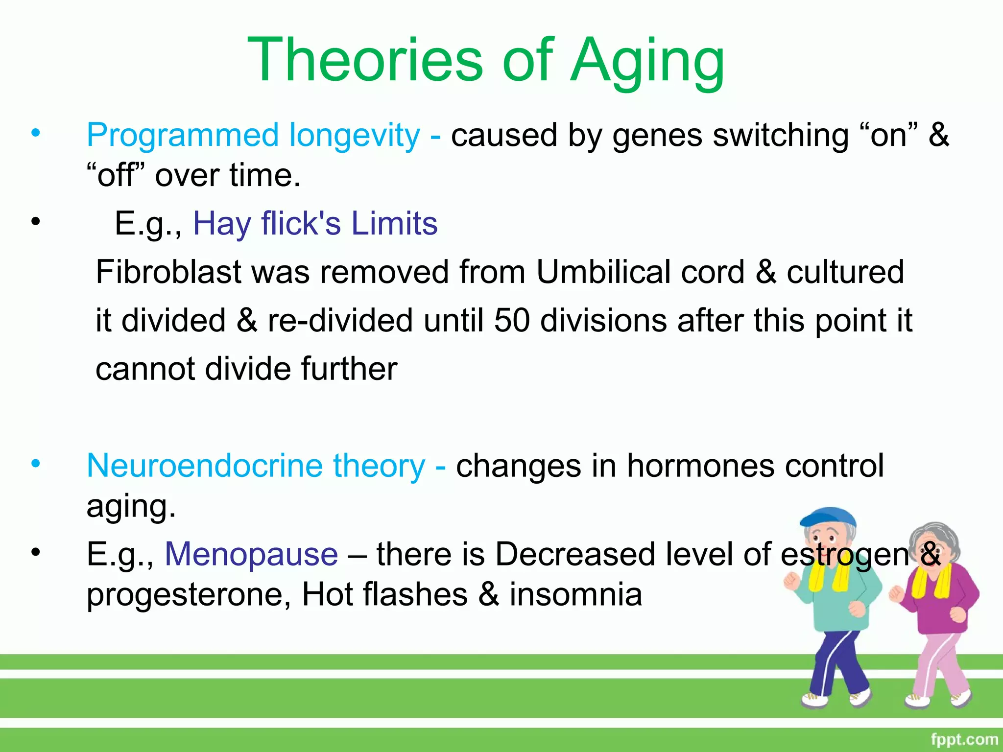 Aging- the biology of senescence | PPT