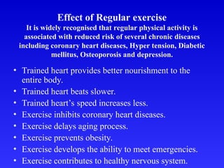 The Physical activity maintain good health | PPT