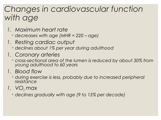Aging and exercise | PPT