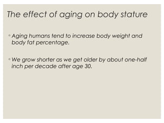 Aging and exercise | PPT