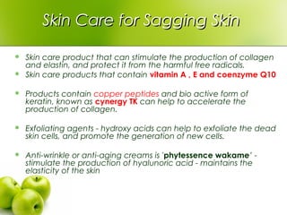 Aging and how to with it | PPT