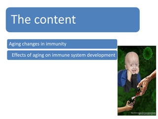 Aging and immune system | PPTX