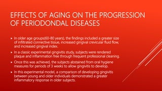 Aging and the Peridontium | PPTX