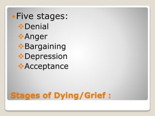 Aging, Death, and Bereavement.pptx