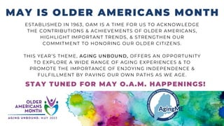 Current AgingME Happenings | PPT