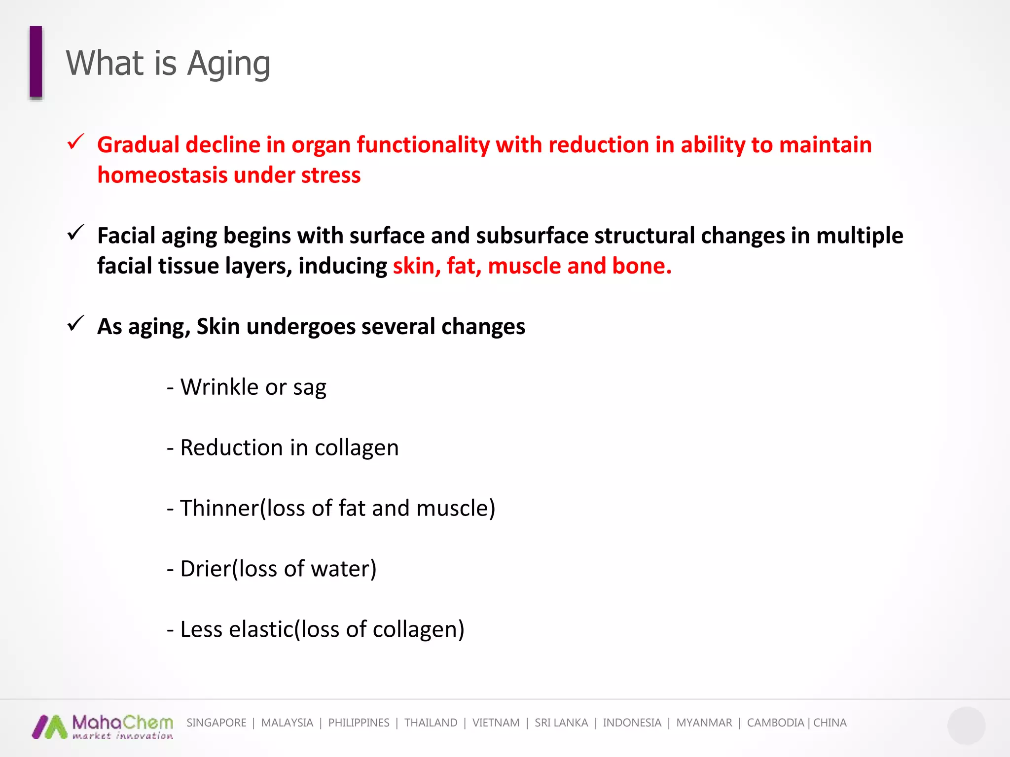 Aging and Epidermal Growth Factor (EGF) | PPTX