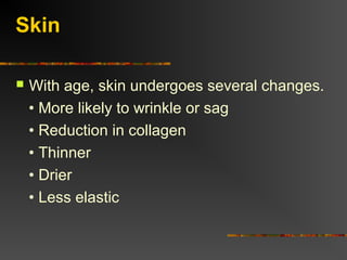 Aging face ppt | PPT