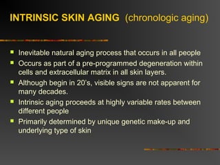 Aging face ppt | PPT