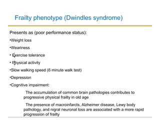 Aging & frailty | PPT