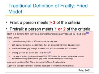 Aging & frailty | PPT