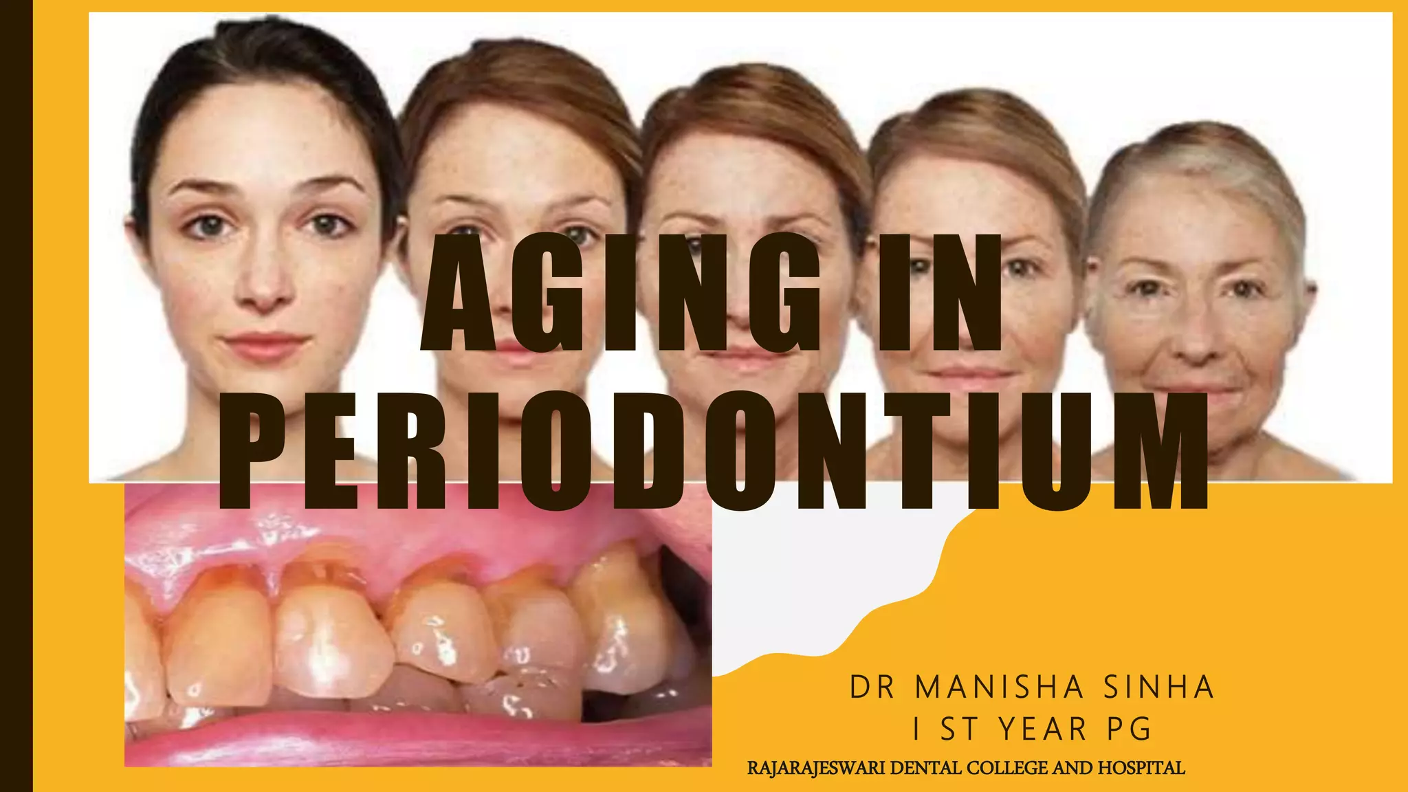 Aging in periodontium | PPTX