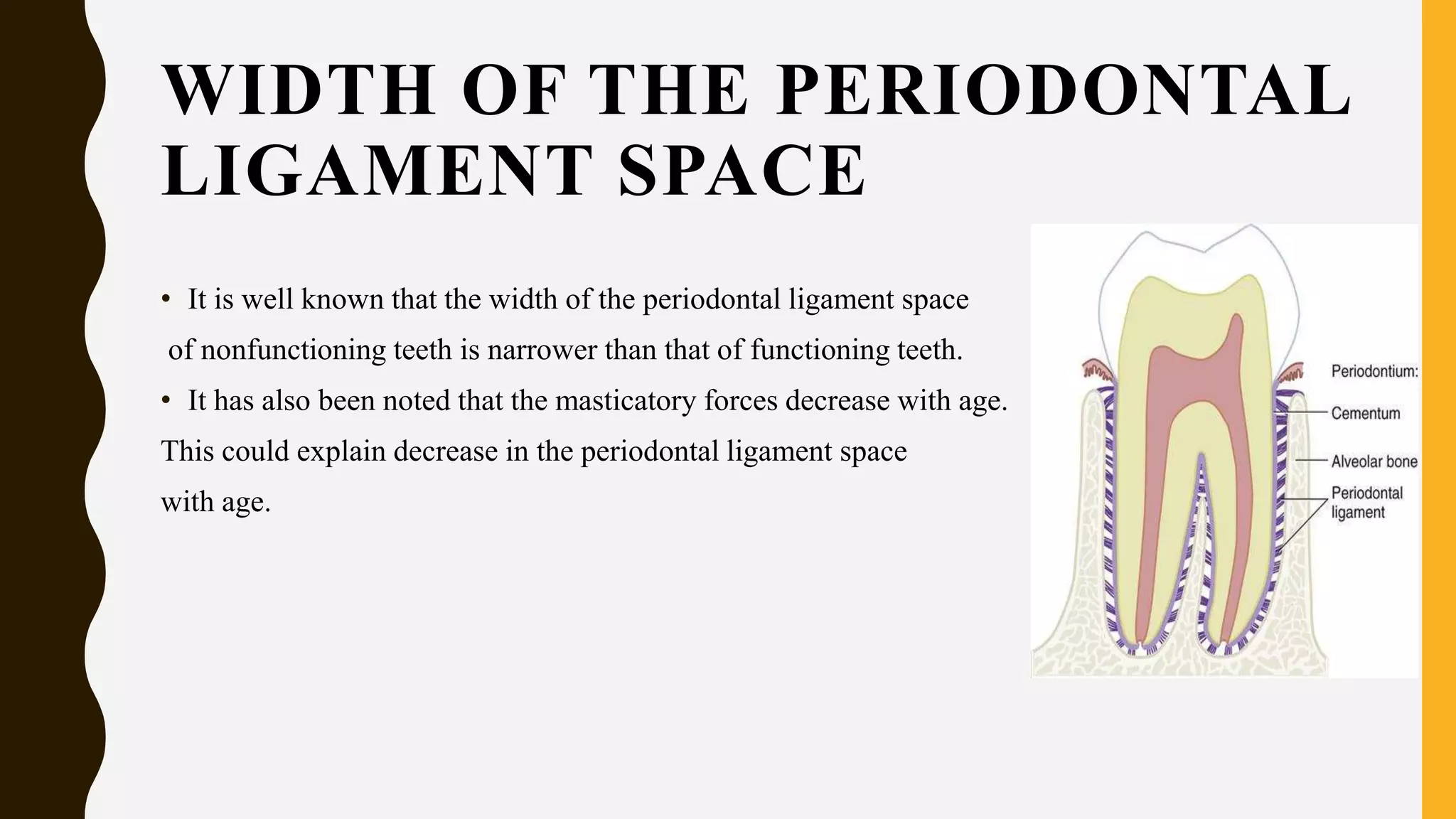 Aging in periodontium | PPTX