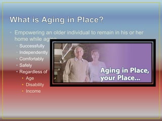 Aging in place | PPTX