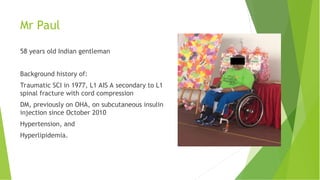 Aging in Spinal Cord Injury and its complications.ppt