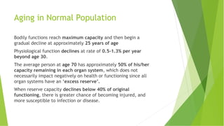 Aging in Spinal Cord Injury and its complications.ppt