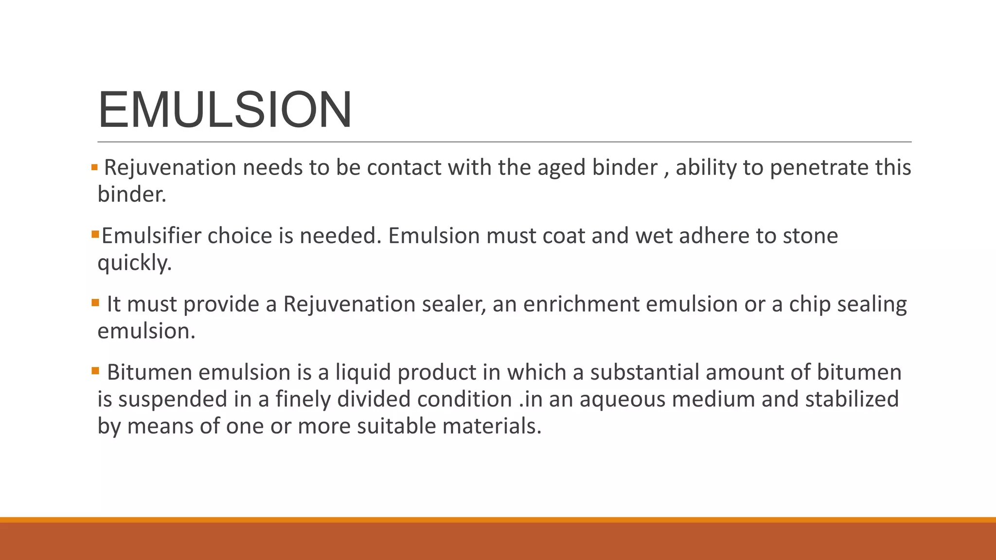 Aging of bitumen | PPTX